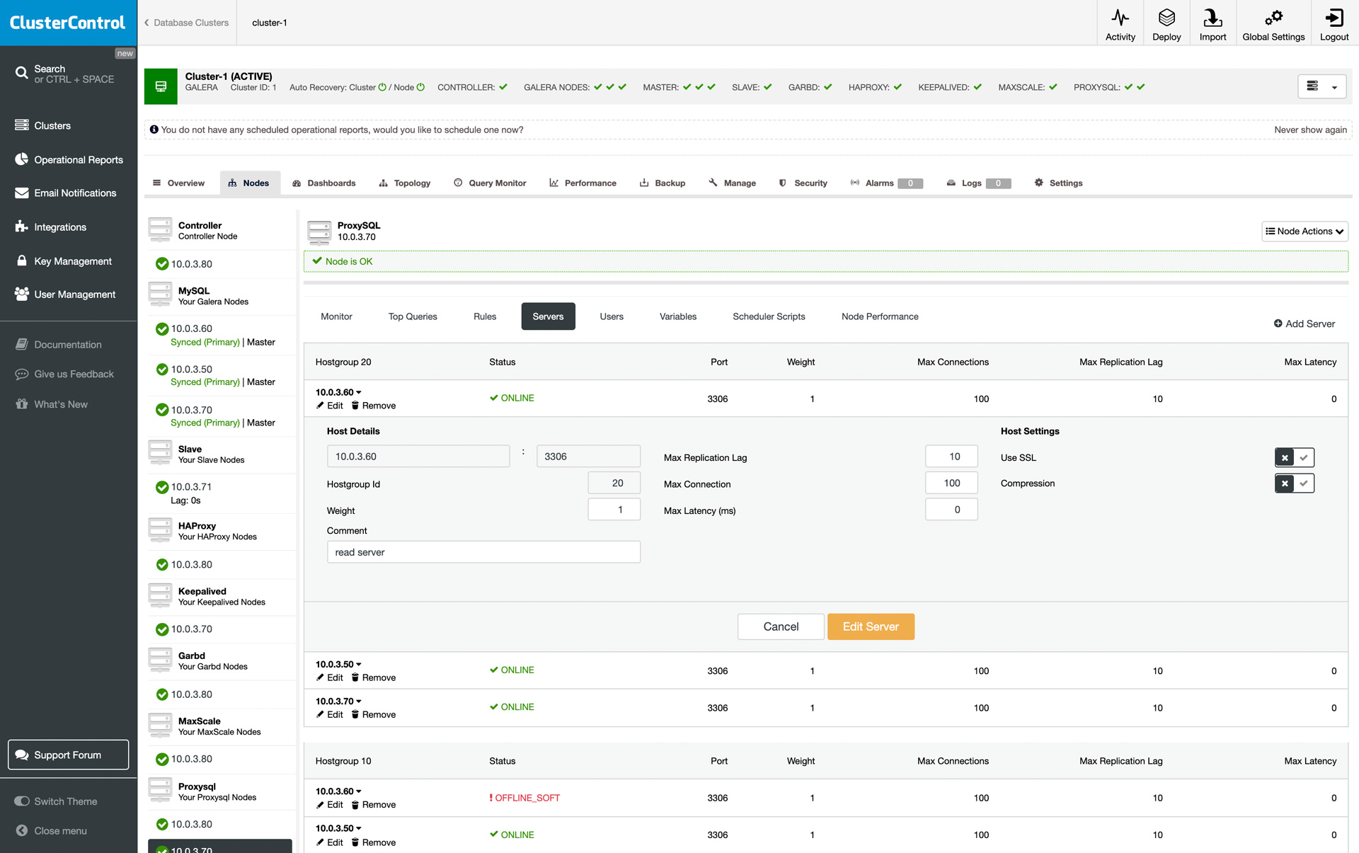 ProxySQL, MySQL Load Balancing and MariaDB Load Balancing ProxySQL, MySQL Load Balancing and MariaDB Load Balancing