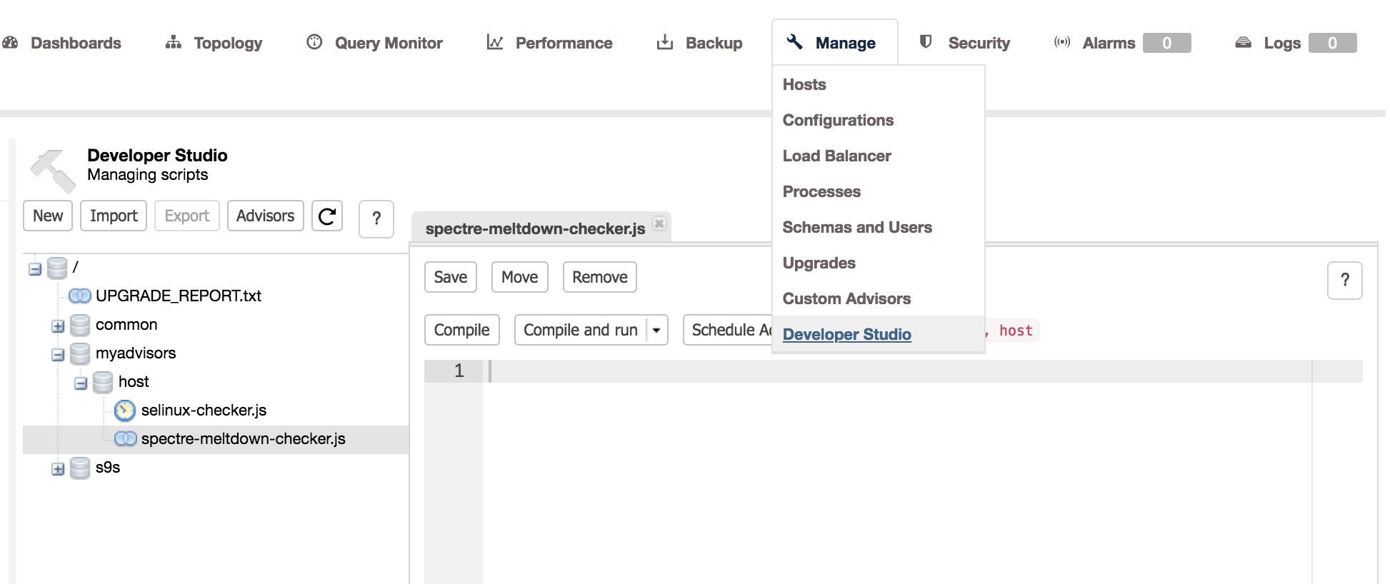 Creating An Advisor To Check For Selinux And Meltdown Spectre Part Two