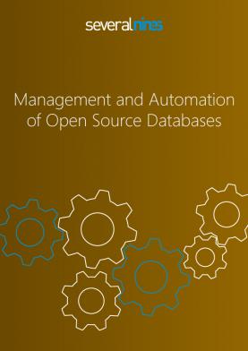 Management and Automation of Open Source Databases | Severalnines