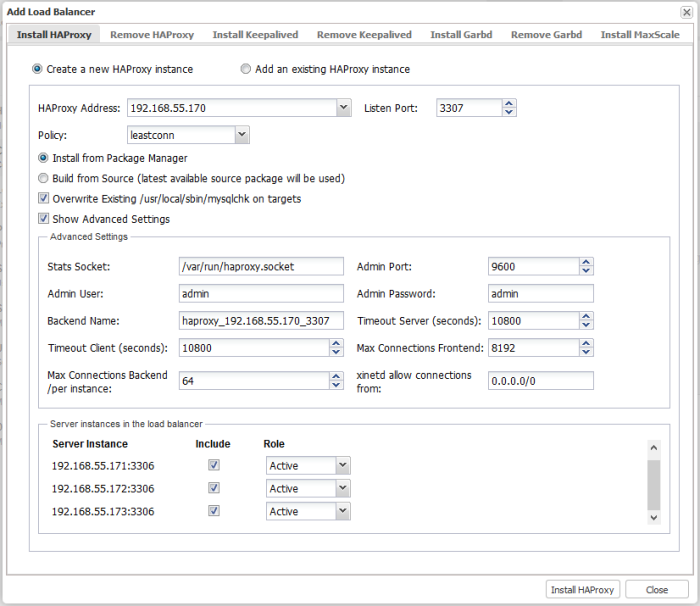 Mysql Load Balancing With Haproxy Severalnines