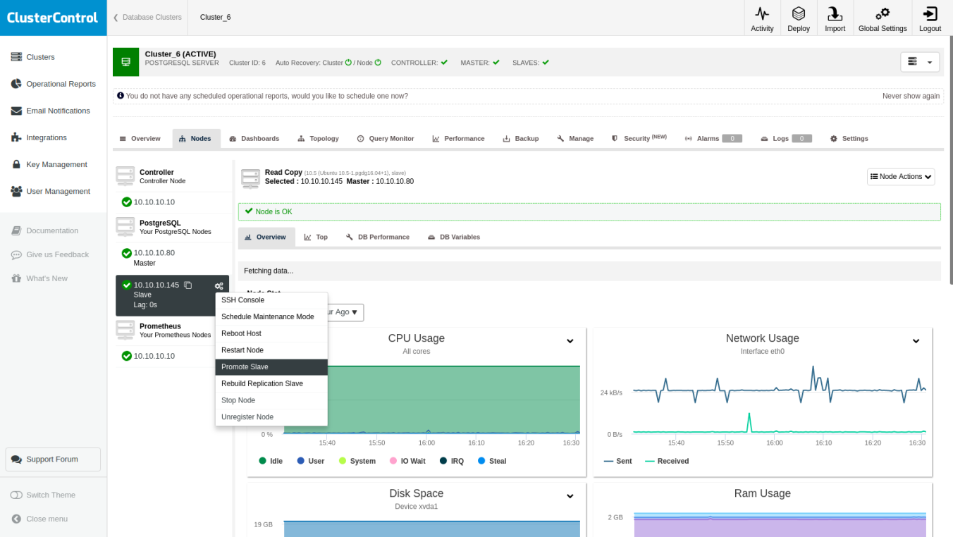 ClusterControl upgrade and patches feature | Severalnines