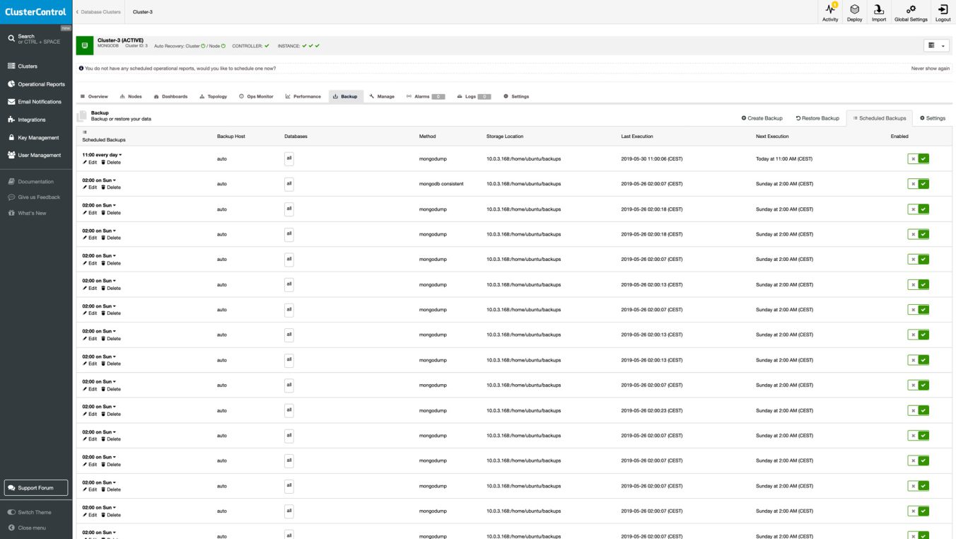 ClusterControl for MongoDB | Severalnines