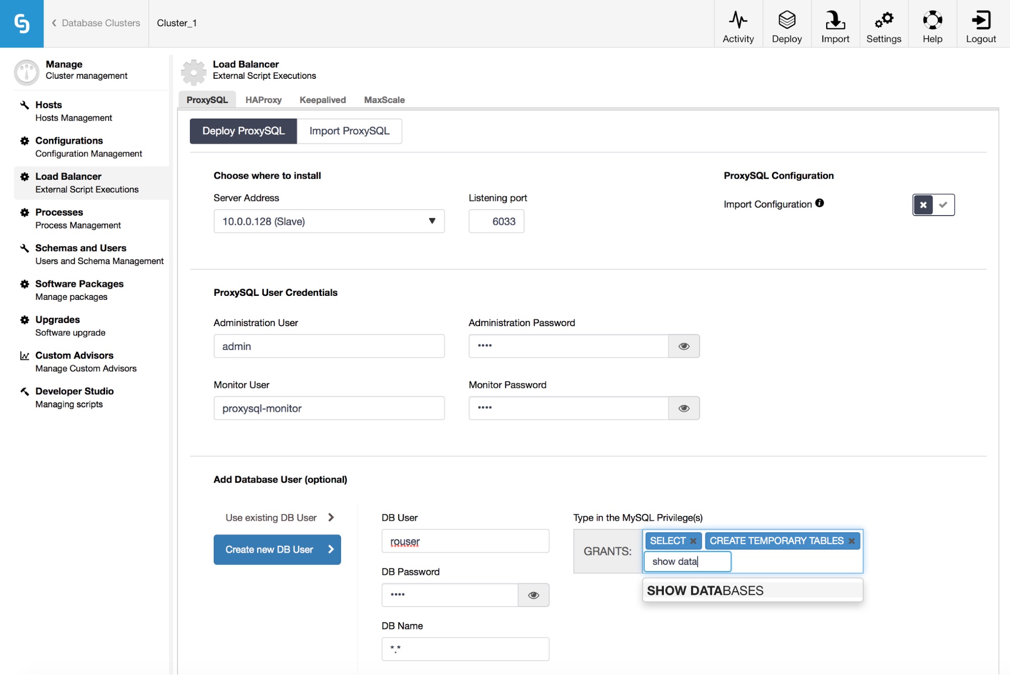 Database Load Balancing For Mysql And Mariadb With Proxysql Severalnines
