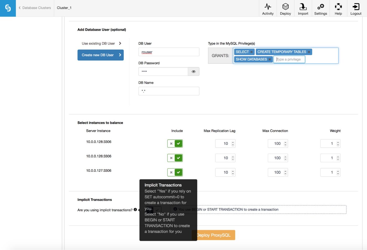 Database Load Balancing For Mysql And Mariadb With Proxysql Severalnines