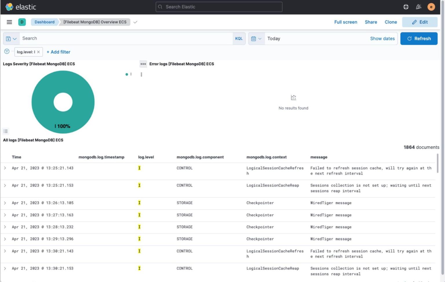 Enabling Enterprise Logging With Elasticsearch Kibana And Clustercontrol Severalnines
