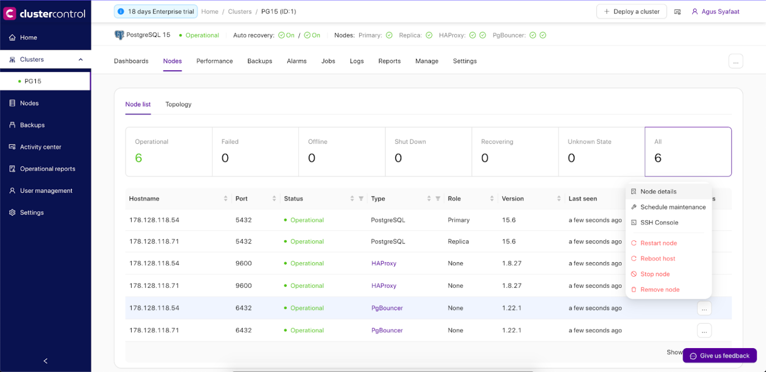 PostgreSQL load balancing with HAProxy | Severalnines