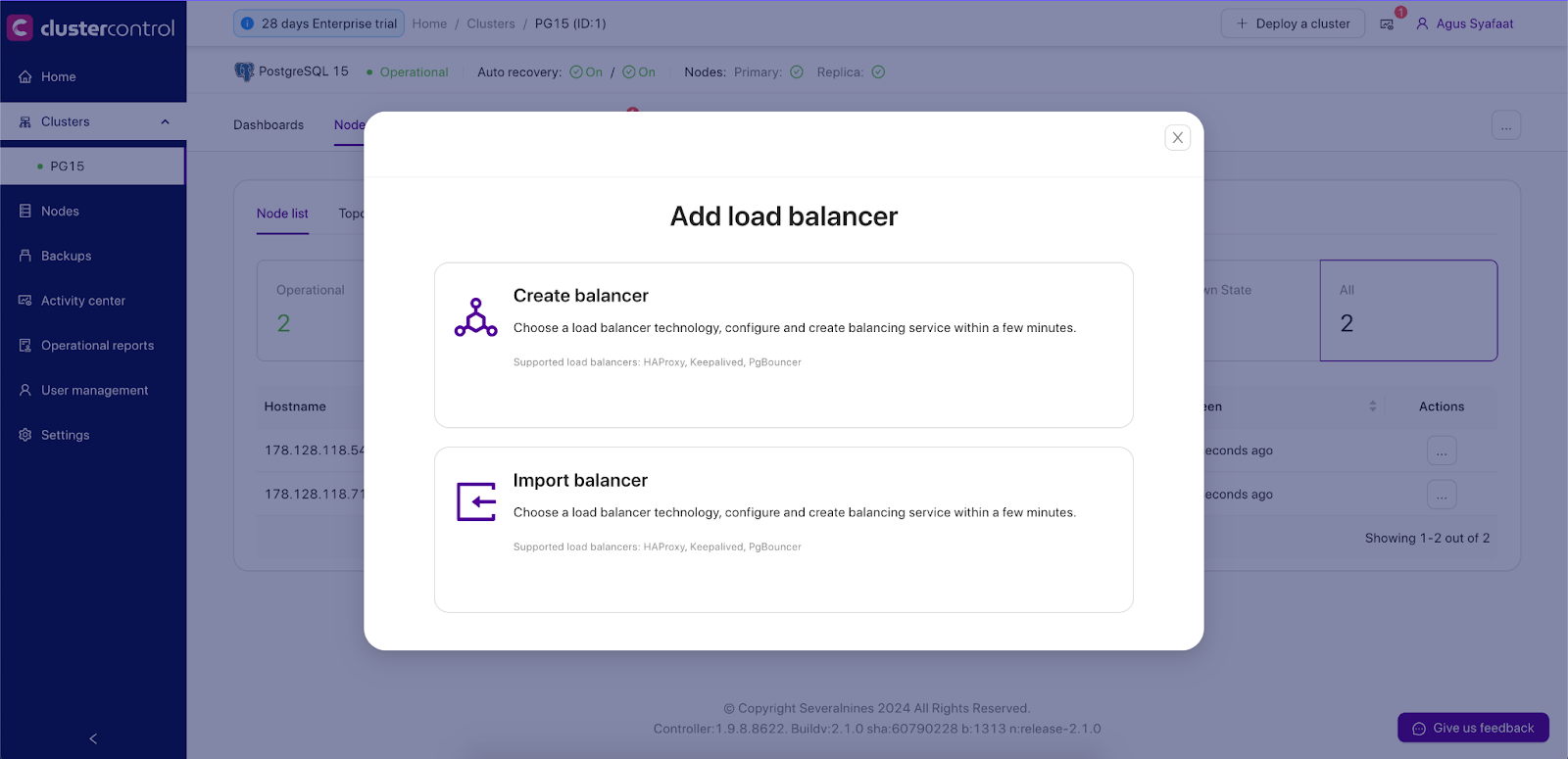 PostgreSQL load balancing with HAProxy | Severalnines